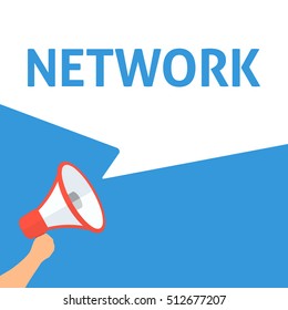 Welcome Announcement Hand Holding Megaphone Speech: vector de stock ...