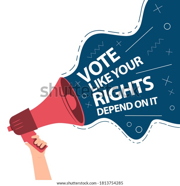 3,134 Vote Megaphone Images, Stock Photos & Vectors | Shutterstock