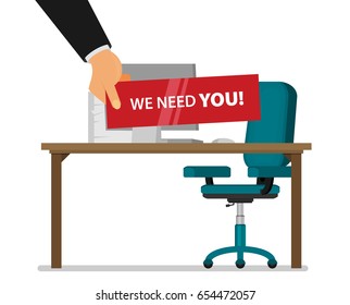 Hand Holding Piece Paper Text We Stock Vector (Royalty Free) 654472057 ...