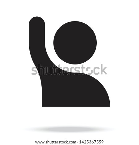 Raise Your Hand Clipart | Free download on ClipArtMag