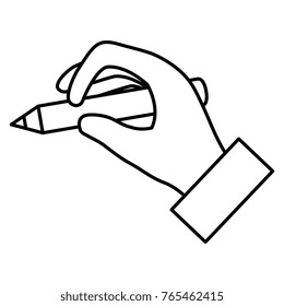 Hand Human Writing Icon Stock Vector (Royalty Free) 765462415 ...