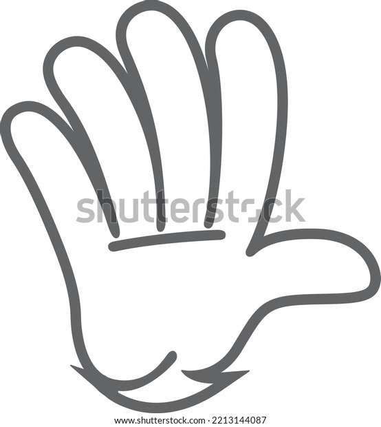 Hand Icon Clipart Editable File Vector 库存矢量图（免版税）2213144087 | Shutterstock