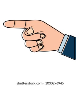 Hand Indicating Showing Direction By Pointing: เวกเตอร์สต็อก (ปลอดค่า ...
