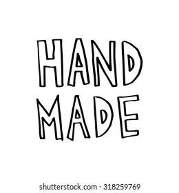 Hand Made Drawing Drawings Art Arts Stock Vector (Royalty Free ...