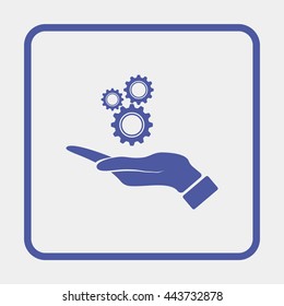 Hand Twists Adjustment Knob Vector Illustration: vector de stock (libre ...
