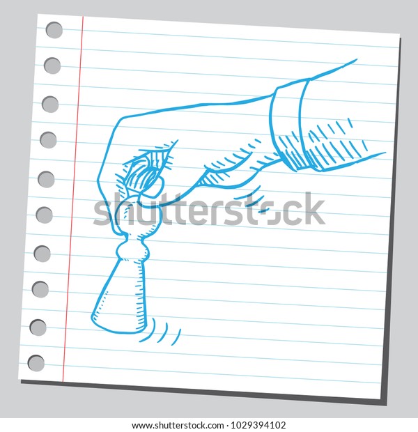 Hand Moving Board Game Figure Stock Vector (Royalty Free) 1029394102 ...