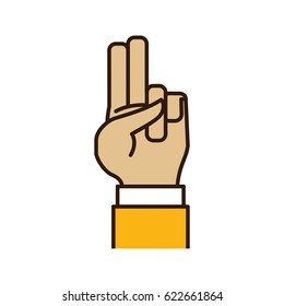 Hand Number Symbol: เวกเตอร์สต็อก (ปลอดค่าลิขสิทธิ์) 622661864 ...