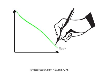 Hand Drawing Chart Showbusiness Conceptsketch Illustration Stock Vector ...