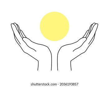 Hand Pose Have Something Stock Vector (Royalty Free) 2036193857 ...