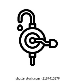 Hand Pump Icon Illustration Vector Graphic Stock Vector (Royalty Free ...