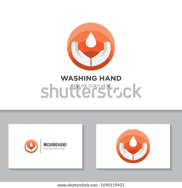 Hand Sanitizer Logo Icon Vector Illustration Stock Vector (Royalty Free ...