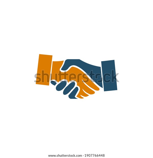 Hand Shake Logo Design Inspiration Stock Vector (Royalty Free) 1907766448