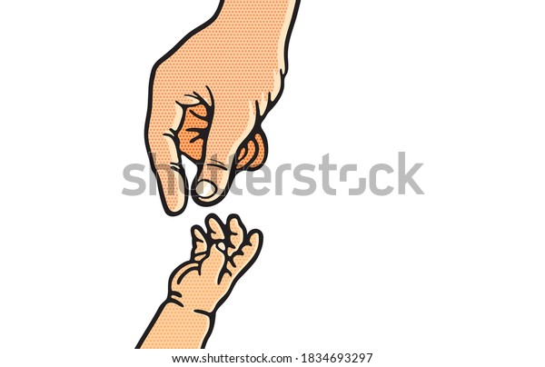 Hand Showing Measuring Sign Language Concept Stock Vector (Royalty Free ...