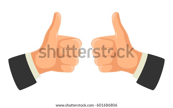 Hand Showing Symbol Like Making Thumb Stock Vector (Royalty Free ...