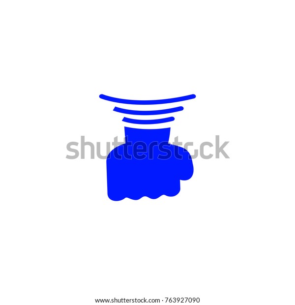 Hand Signal Logo Design Stock Vector (Royalty Free) 763927090 ...