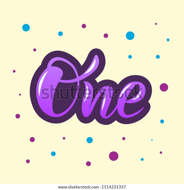 Hand Sketched One Word Logo Sticker Stock Vector (Royalty Free ...