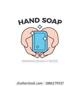 Hand Soap Label Collection Logo Stock Vector (Royalty Free) 1886179537 ...