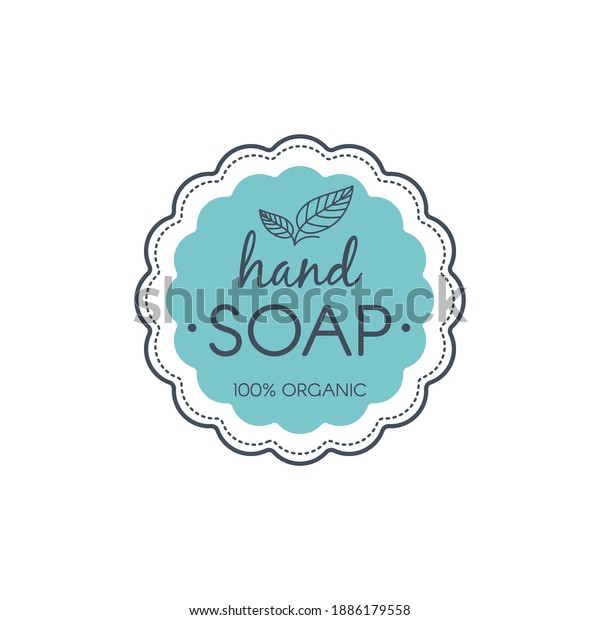Hand Soap Label Collection Logo Stock Vector (Royalty Free) 1886179558 ...