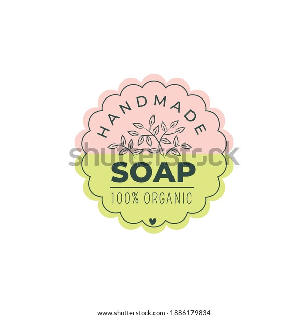 Hand Soap Label Collection Logo Stock Vector (Royalty Free) 1886179834 ...