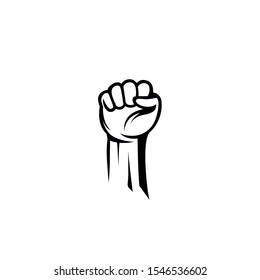 Hand Spirit Punch Logo Vector Design Stock Vector (Royalty Free ...