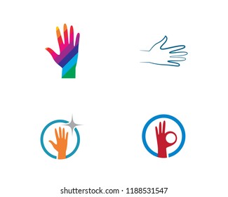 Hand Symbol Illustration Stock Vector (Royalty Free) 1188531547 ...