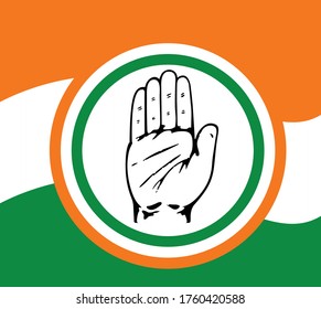 Hand Symbol Three Color Vector Stock Vector (Royalty Free) 1760420588 ...