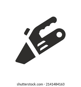 Hand Vacuum Icon On White Background Stock Vector (Royalty Free ...