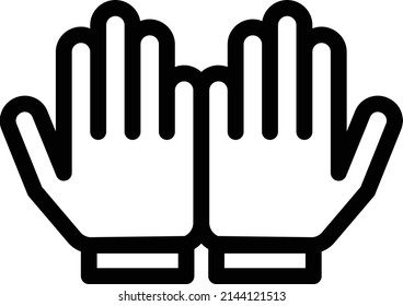Hand Vector Illustration On Transparent Background Stock Vector ...