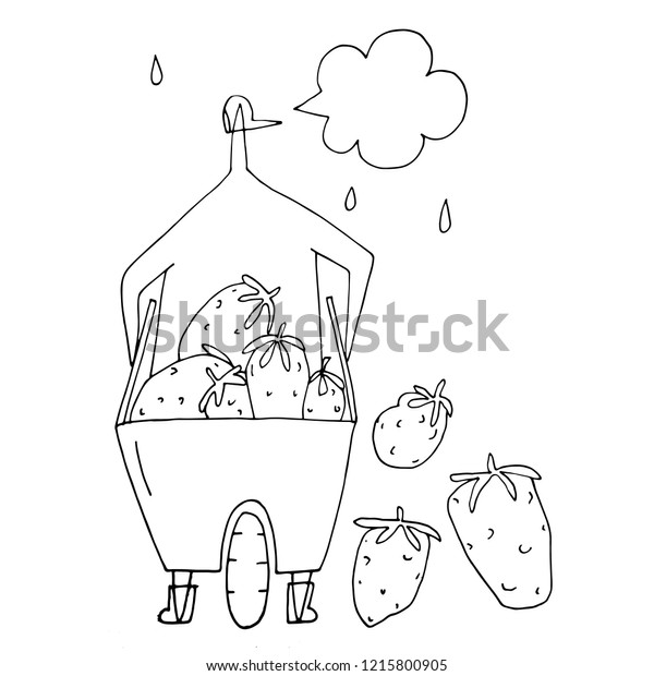 Hand Vector Stick Figure Illustration Man: vector de stock (libre de ...