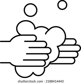 Hand Wash Vector Illustration On Transparent Stock Vector (Royalty Free ...