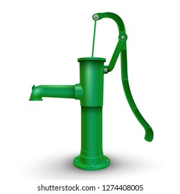 Hand Water Pump Vector Illustration: เวกเตอร์สต็อก (ปลอดค่าลิขสิทธิ์ ...