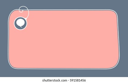 Hand Written Text Box Fill Your Stock Vector (Royalty Free) 585110935