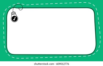 Hand Written Text Box Fill Your Stock Vector (Royalty Free) 609012776 ...