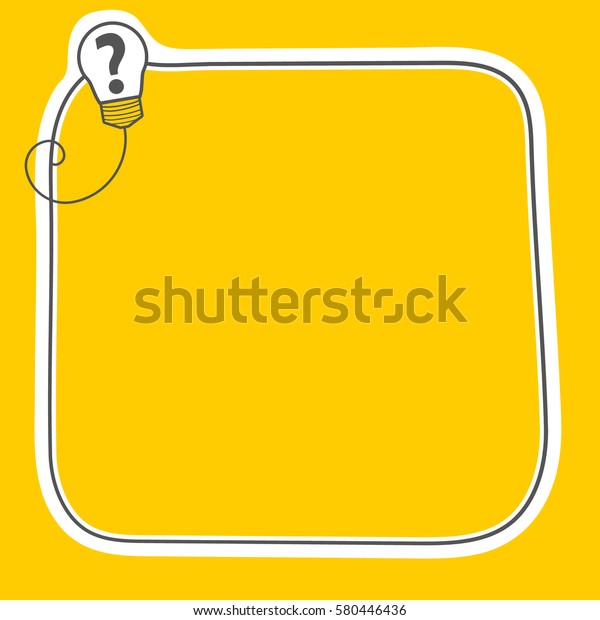 Hand Written Text Box Question Mark: เวกเตอร์สต็อก (ปลอดค่าลิขสิทธิ์ ...