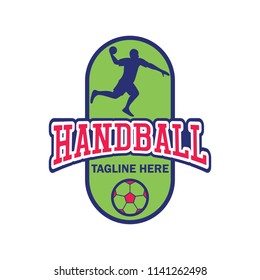 Handball Logo Text Space Your Slogan Stock Vector (Royalty Free ...