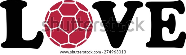 Handball Love Red