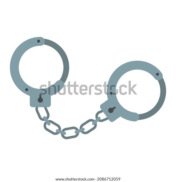 Handcuffs Clip Art Vector Illustration: เวกเตอร์สต็อก (ปลอดค่าลิขสิทธิ์ ...