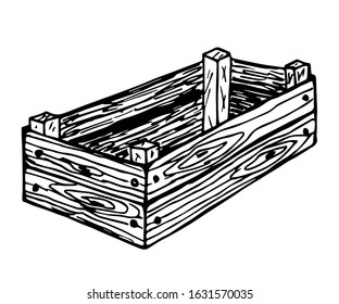 4,998 Wooden box hand draw Images, Stock Photos & Vectors | Shutterstock