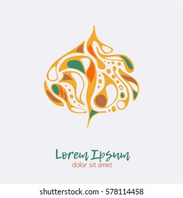 Handdrawn Leaf Tribal Style Stock Vector (Royalty Free) 578114458 ...