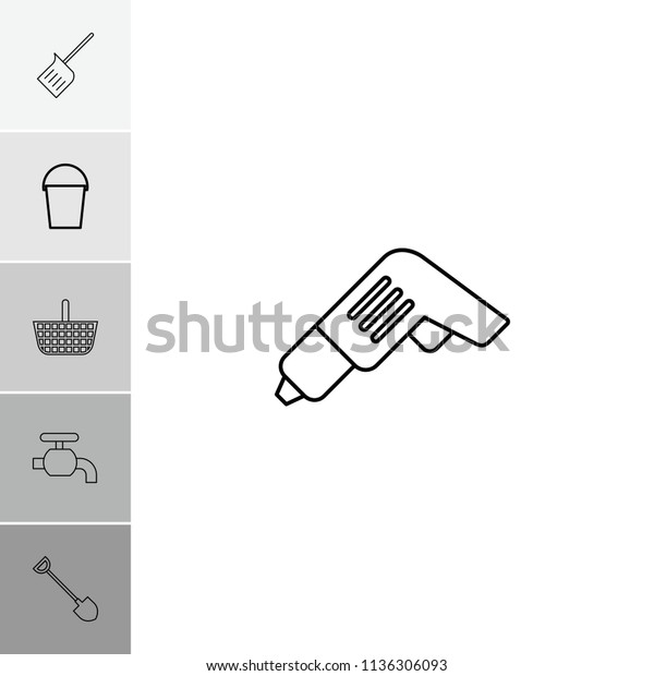 Handle Icon Collection 6 Handle Outline Stock Vector (Royalty Free ...