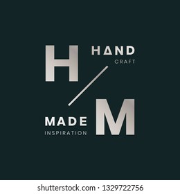 Handmade Crafts Logo Badge Vector Stock Vector (Royalty Free ...