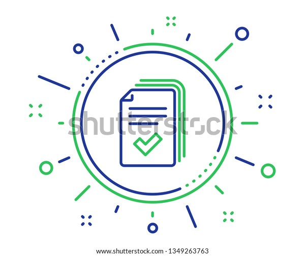 Handout Line Icon Documents Example Sign Stock Vector (Royalty Free ... Handout Line Icon Documents Example Sign Stock Vector (Royalty Free ...