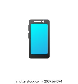Handphone Flat Icon Vector Illustration Stock Vector (Royalty Free ...