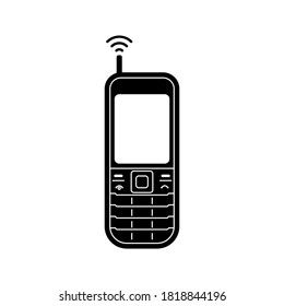 Handphone Icon Phone Sign Vector Illustration Stock Vector (Royalty ...