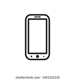Handphone Icon Vector Illustration Template Stock Vector (Royalty Free ...