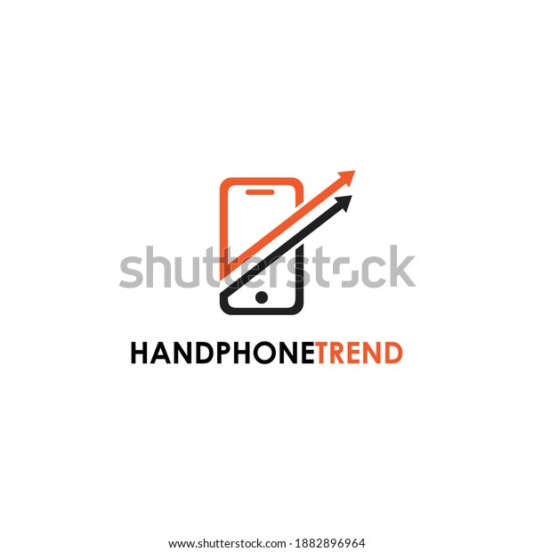 Handphone Trend Logo Sell Hp Stock Vector (Royalty Free) 1882896964 ...