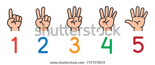 255,712 Number Finger Images, Stock Photos & Vectors | Shutterstock