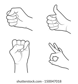 Hand Signals Images, Stock Photos & Vectors | Shutterstock