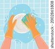 6+ Thousand Washing Dishes Cartoon Royalty-Free Images, Stock Photos ...