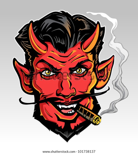 Handsome Devil Stock Vector (Royalty Free) 101738137 | Shutterstock